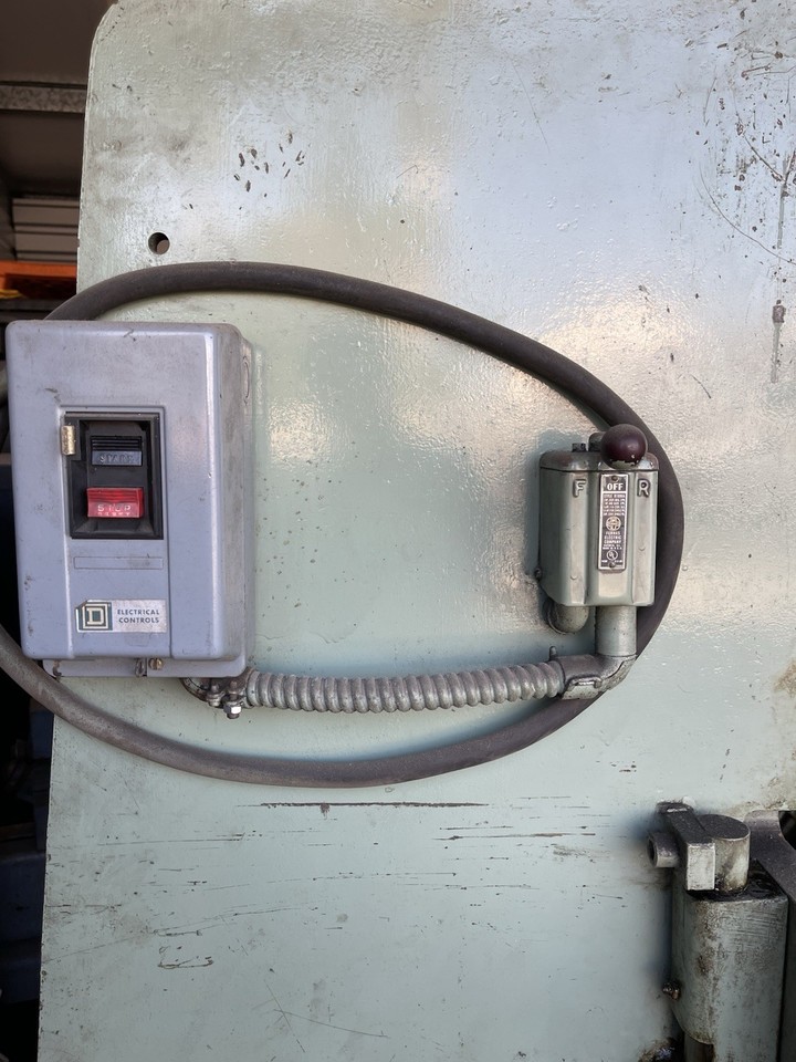 CHICAGO PRESS BRAKE MODEL 131 BENDER 11 TON SHEET METAL 48” DREIS KRUMP ...