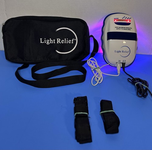 Light Relief HEATED Infrared Joint Muscle Pain Relief Device LR150 Red ...