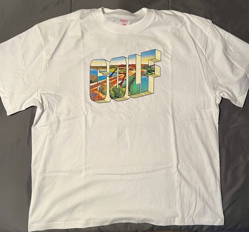 Tyler the Creator Golf Shirt Austin Exclusive Chromakopia Tour Sz XL | eBay