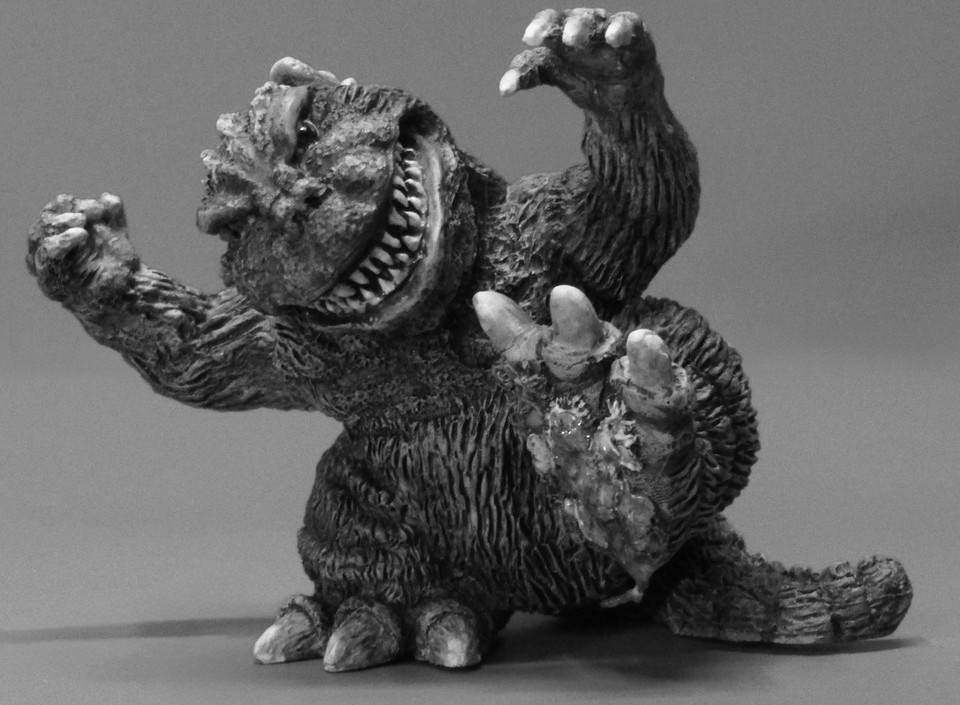 Godzilla Resin Figure Kit by Mike Park’s Mad Lab Models’ Tiny Terrors ...