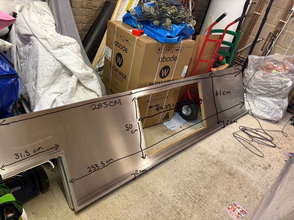 BLANCO Stainless steel kitchen work tops | eBay UK