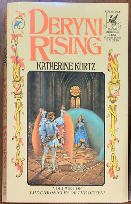 DERYNI RISING by Katherine Kurtz (PB 1970) The Chronicles of the Deryni ...