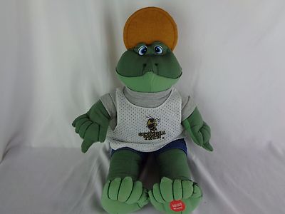 Georgia Tech Yellow Jackets Plush Stuffed Frog 20" Plays Ramblin' Wreck ...
