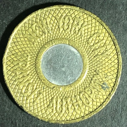 c1988 New York City Transit Authority G/F One Fare Bimetallic Token ...