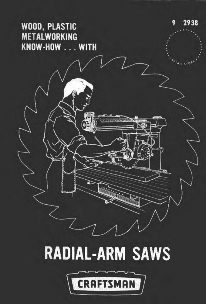 1969 Craftsman Radial Arm Saws Instructions | eBay