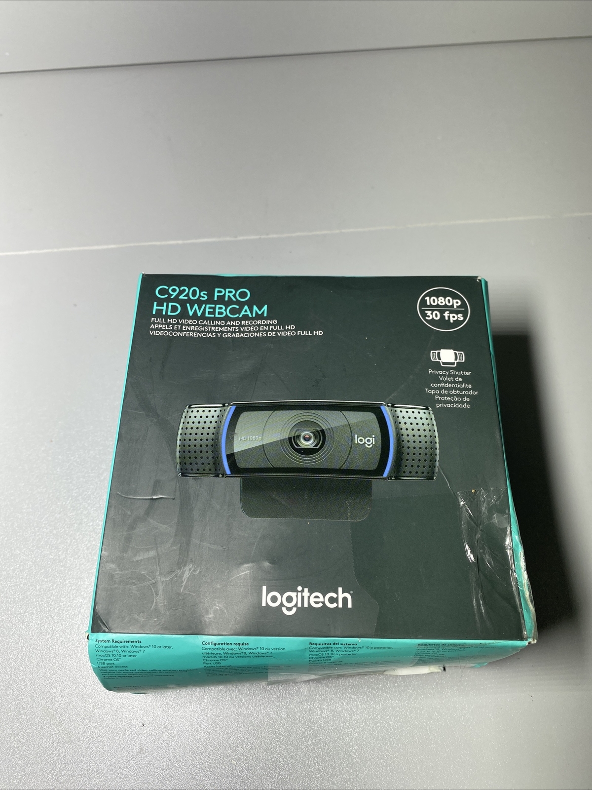 New Logitech C920s Pro HD 1080p Webcam with Privacy Shutter 97855145390 ...