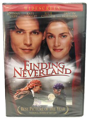 Finding Neverland (DVD, 2005) Johnny Depp! Kate Winslet! Dustin Hoffman ...