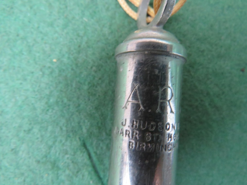 VINTAGE AIR RAID PRECAUTIONS (ARP) BY J HUDSON OF HOCKLEY BIRMINGHAM ...