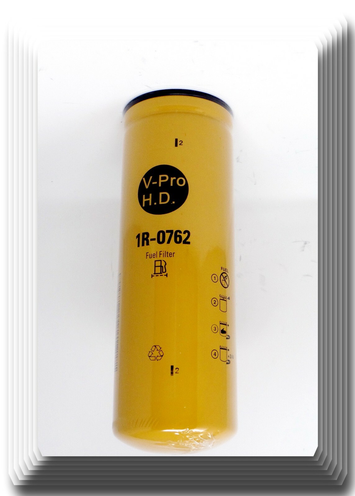 CATERPILLAR 1R0762 - Fuel filter cross reference