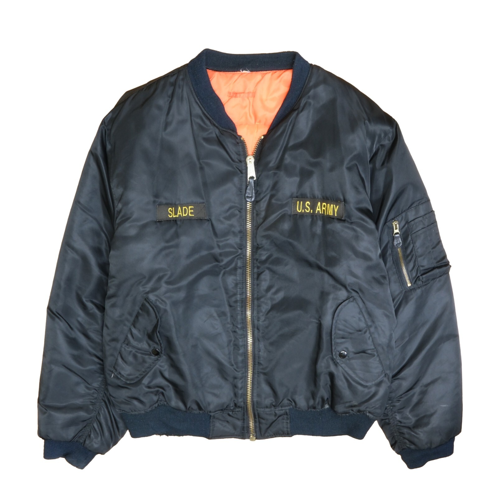 Vintage USAF MA-1 Flight Bomber Jacket Size Small MIL… - Gem