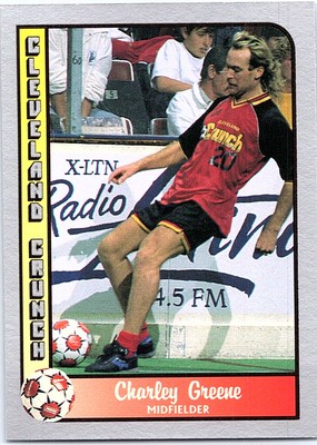 Charlie Greene 1990-91 Pacific MSL #61 Cleveland Crunch | eBay
