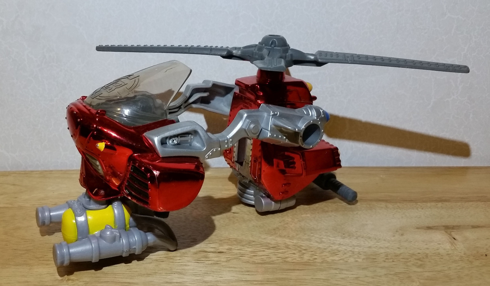 VINTAGE 1999 HAL E. COPTER 6in. FIRE TRUCK HELICOPTER RESCUE HEROES ...