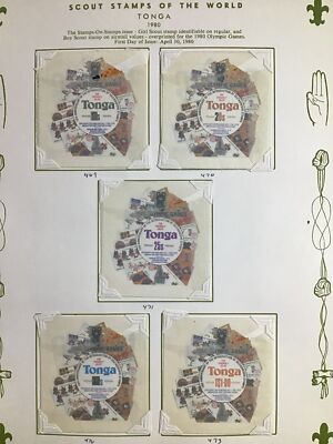 Boy/Girl Scouts Stamps on Pages Make an Offer Pg 3-102 | eBay