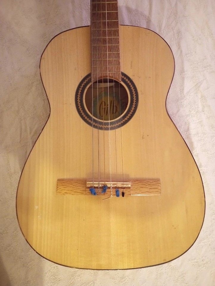 GUITAR - Vintage GILB Guitar Acoustic Classical Quality Made Artisan ...