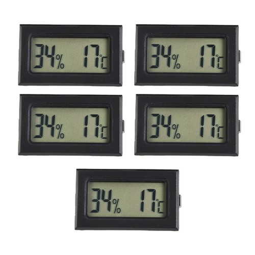 Precise Digital Thermo Hygrometer for Indoor Temperature and Humidity ...