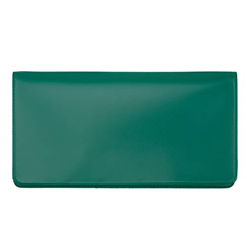 Forest Green Vinyl Checkbook Cover Top Tear Personal Vinyl Checkbook ...