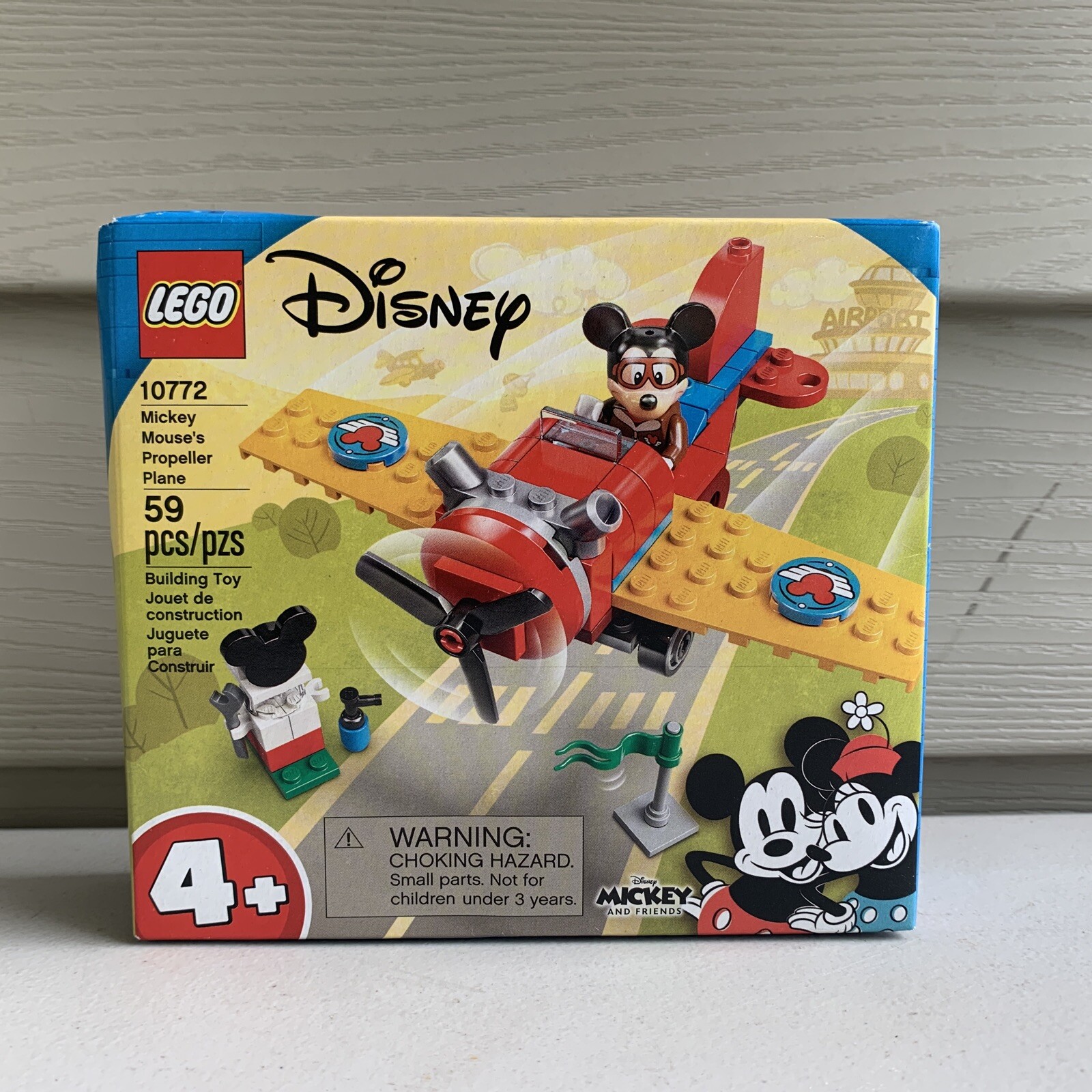 Lego Disney 10772 Mickey & Friends Mickey Mouse's Propeller Plane New ...