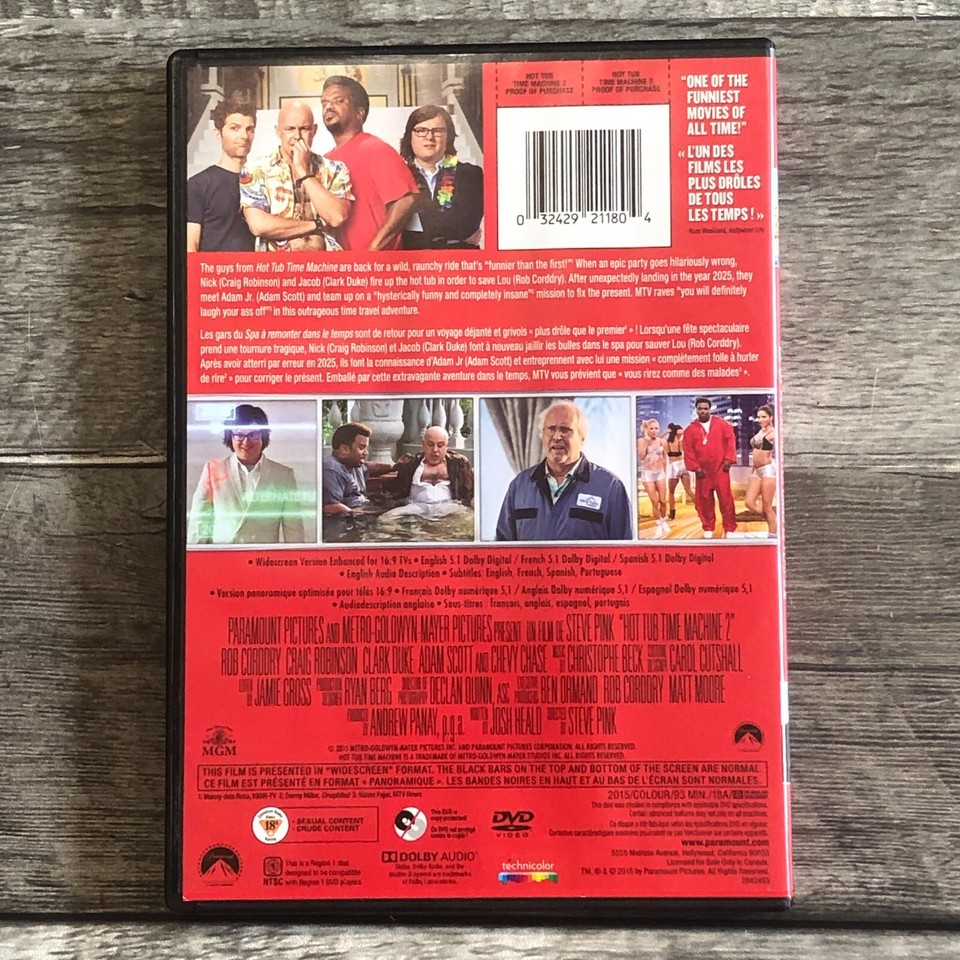 Hot tub Time Machine 2 (2015) DVD | eBay UK