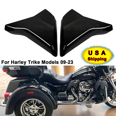 Vivid Black Side Cover Panel For Harley Trike Street Tri Glide ...