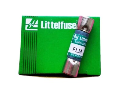ORIGINAL Littelfuse FLM-10 FLM10 FLM 10A 250Vac Midget Time-Delay Fuse ...