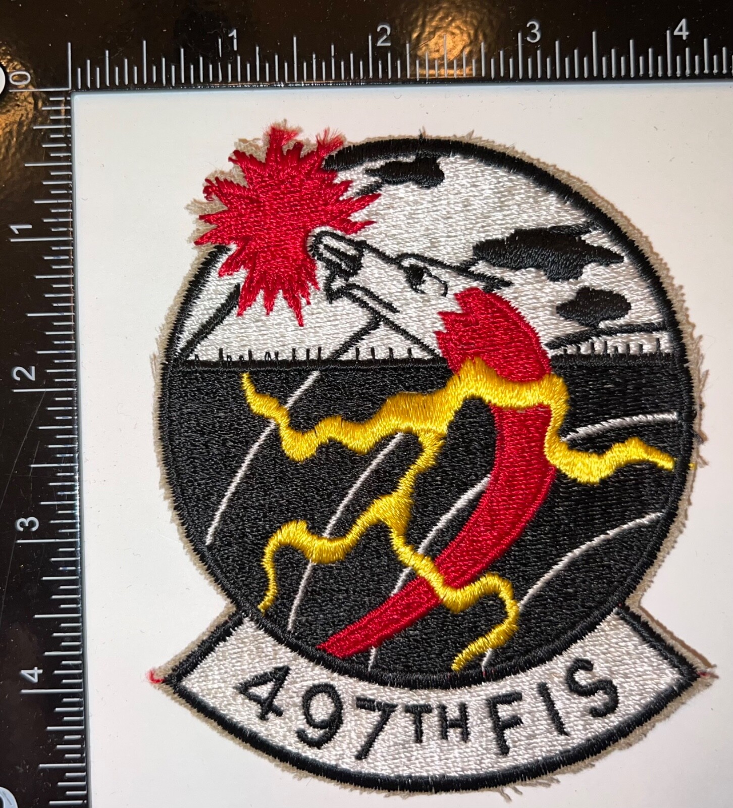REPRO Cold War US Air Force USAF 497th FIS Fighter Interceptor Squadron Patch | eBay
