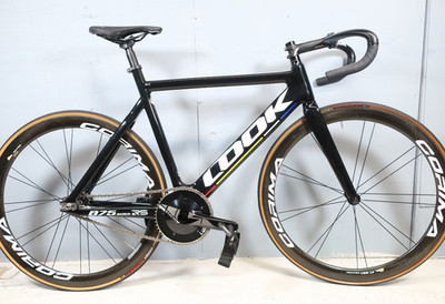 LOOK 875 Madison RS Track Bike M Carbon Corima WS1 Vittoria Keo2 Flite ...