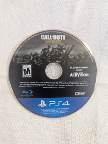 Cal of Duty WWII PS4 Sony PlayStation 4 DISC only READ | eBay