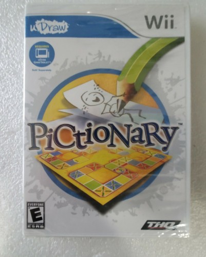New Sealed Pictionary (Udraw) WII Strategy / Puzzle (Video Game) | eBay
