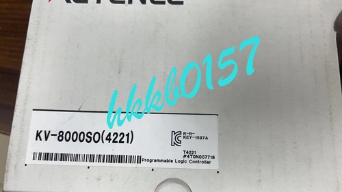 KV-8000SO(4221) Keyence Programming Controller DHL/FedEx brand new | eBay