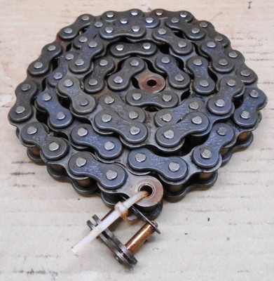 DIAMOND 60 ROLLER CHAIN, #60, RIVETED, 3/4" PITCH, 52", 35 LINKS ...