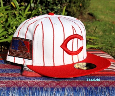 Cincinnati Reds MLB 125th Anniversary Fitted Hat New Era 59FIFTY | eBay