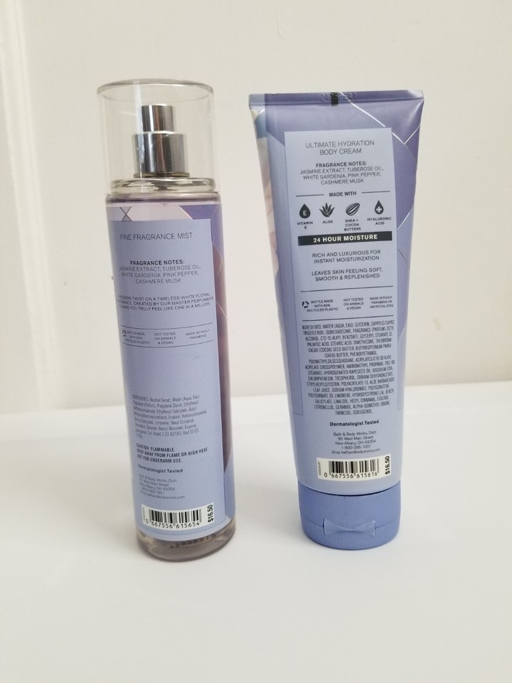 Bath Body Works ONE IN A MILLION Fine Fragrance Mist Set of 2 | eBay