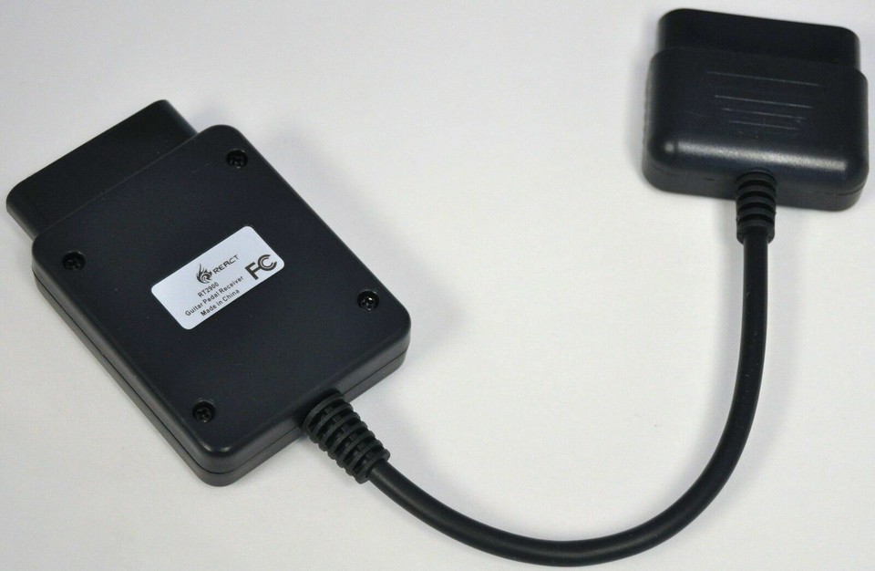 NEW PS2 React Legacy Guitar Hero RECEIVER DONGLE wireless adapter ...