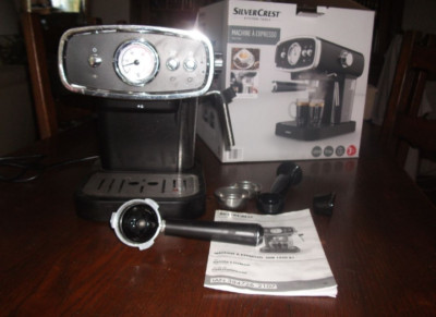 SILVERCREST Machine à expresso SEM 1050 C4, 1100 W NoiR | eBay