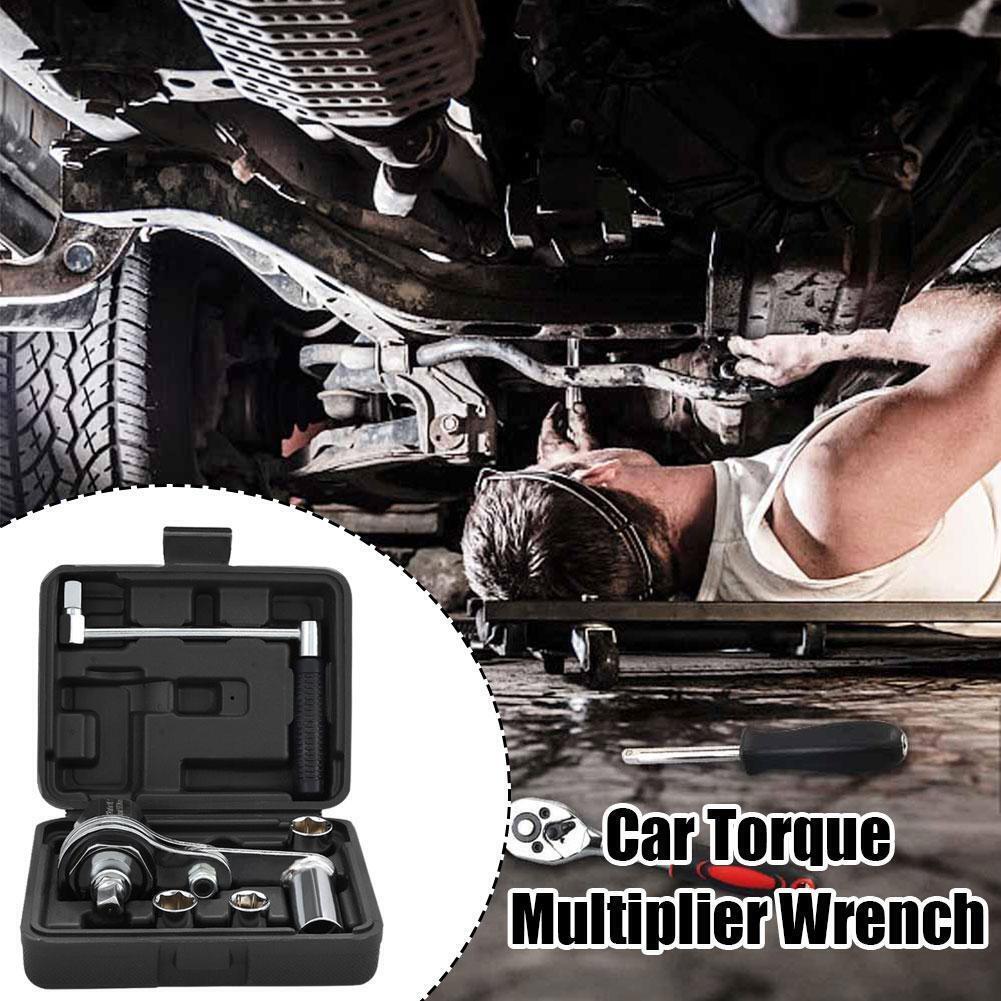 Car Torque Multiplier Wrench Labor Saving Spanner Lug Nut Remover ...