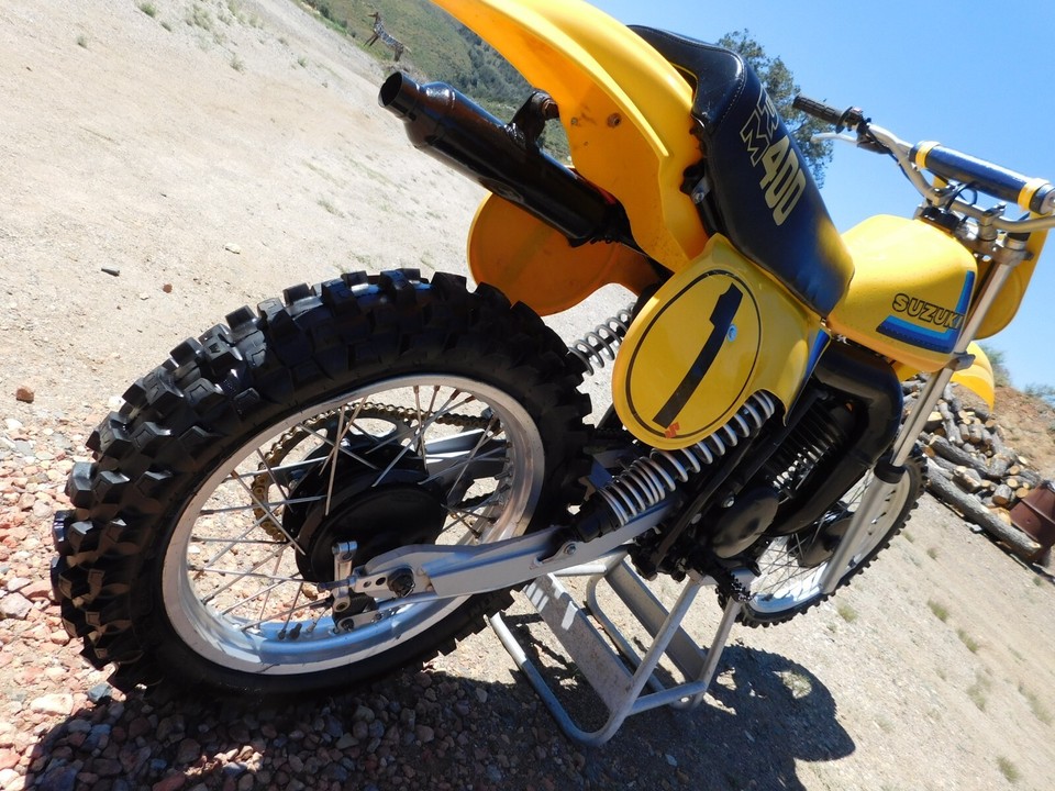 '79 SUZUKI RM 400 N Vintage MX MotoCross RM400N RESTORED Race/Show NEW ...