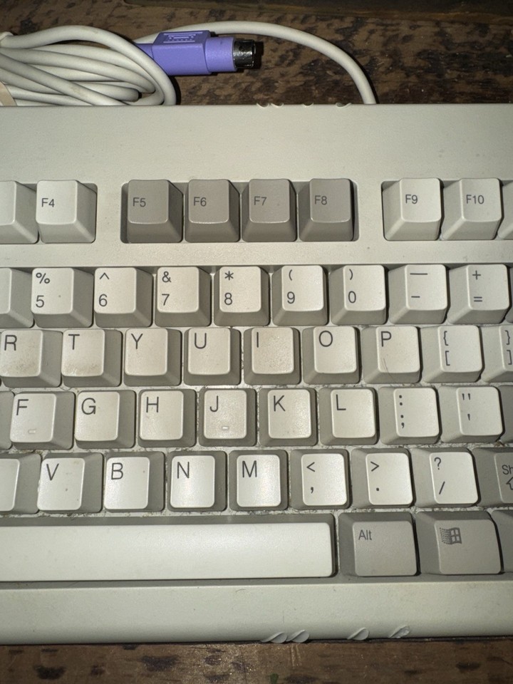 Vintage Dell Quietkey PS/2 Mechanical Keyboard Model RT7D5JTW Dell | eBay