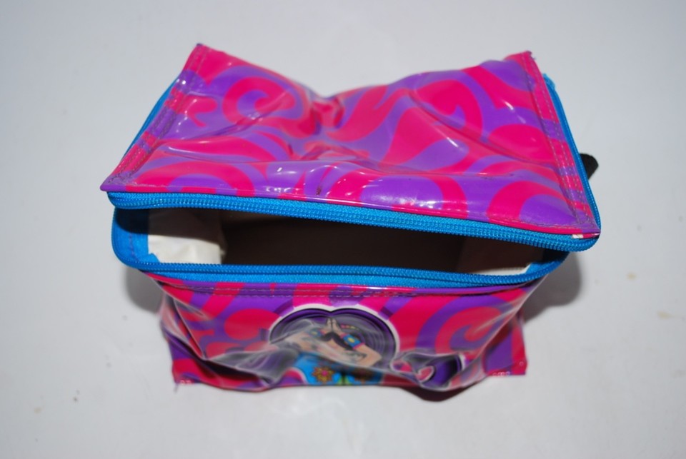 RARE Vintage 90s Lisa Frank “Genie” Insulated Vinyl Zip-Up Lunch Bag | eBay