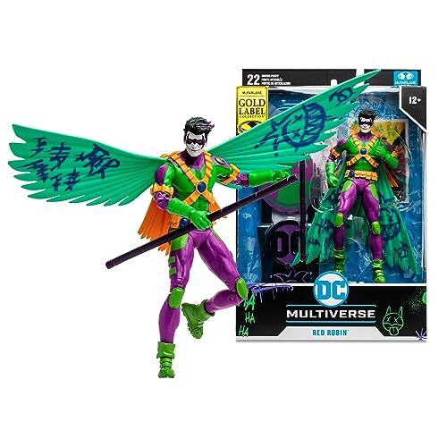 DC Multiverse Red Robin (Jokerized) Gold Label 7in Action Figure ...
