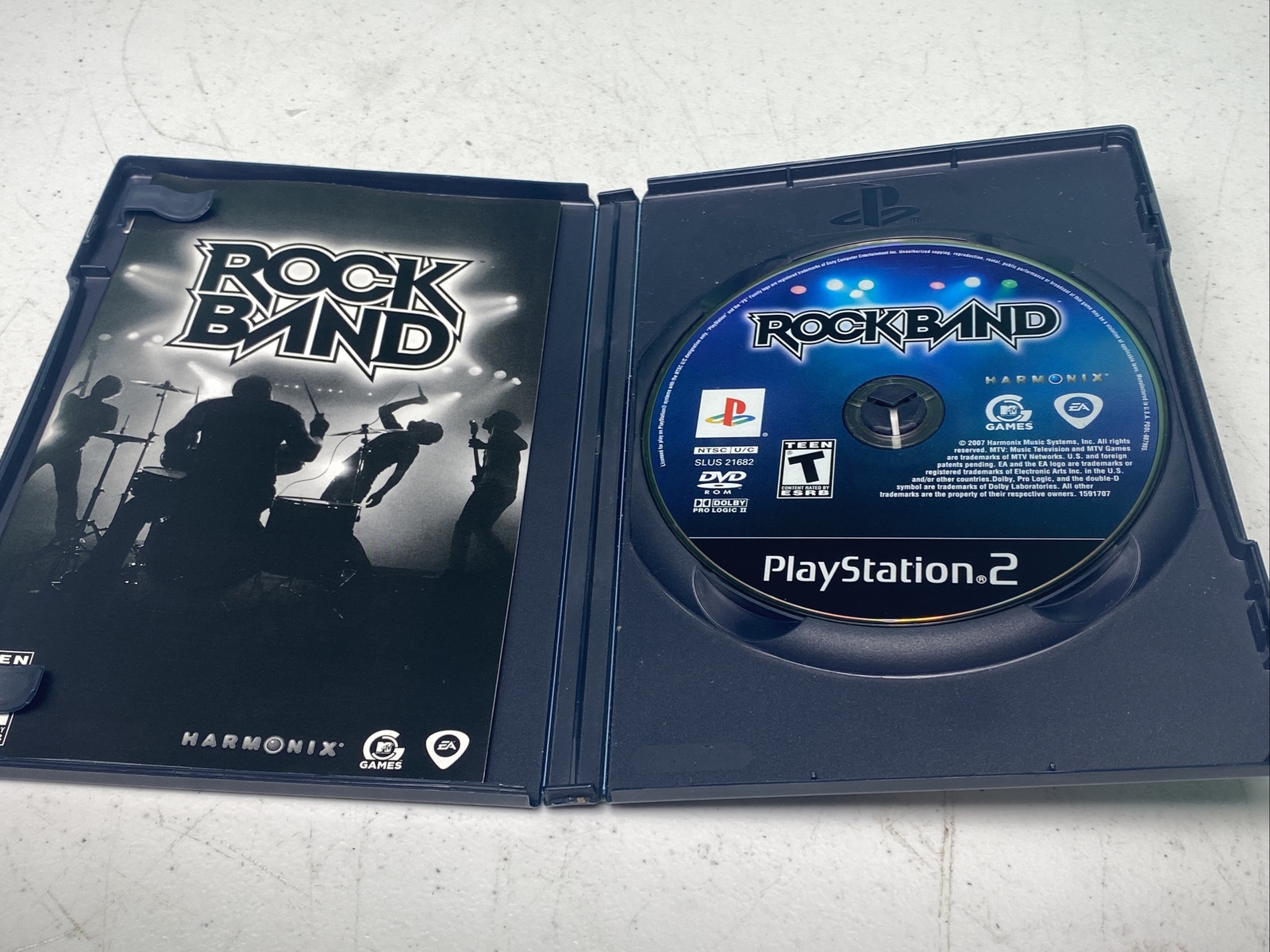 Rock Band Playstation 2 PS2 Video Game W/ Case & Manual 14633159172| eBay