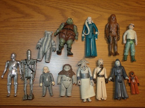 VINTAGE 13 LOT OF STAR WARS ACTION FIGURES 1977-1978-1980-1983-1984 | eBay