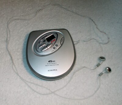 Audiovox Portable CD Player Digital FM Radio DM9913-45 45 Sec Tested ...