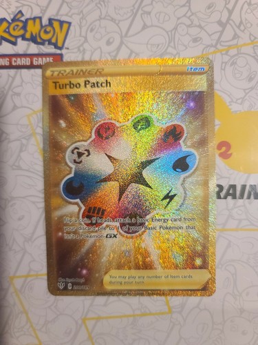 Pokémon TCG Turbo Patch Darkness Ablaze 200/189 Holo Secret Rare | eBay