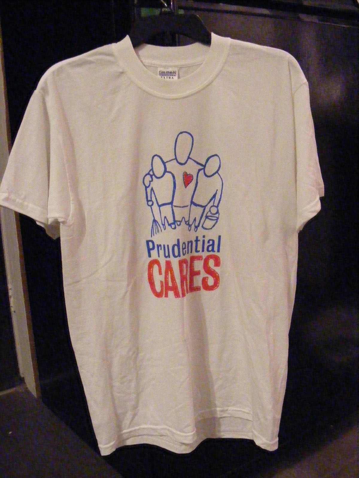 New Prudential Cares Medium White T-Shirt | Piece of the Rock Gibraltar ...
