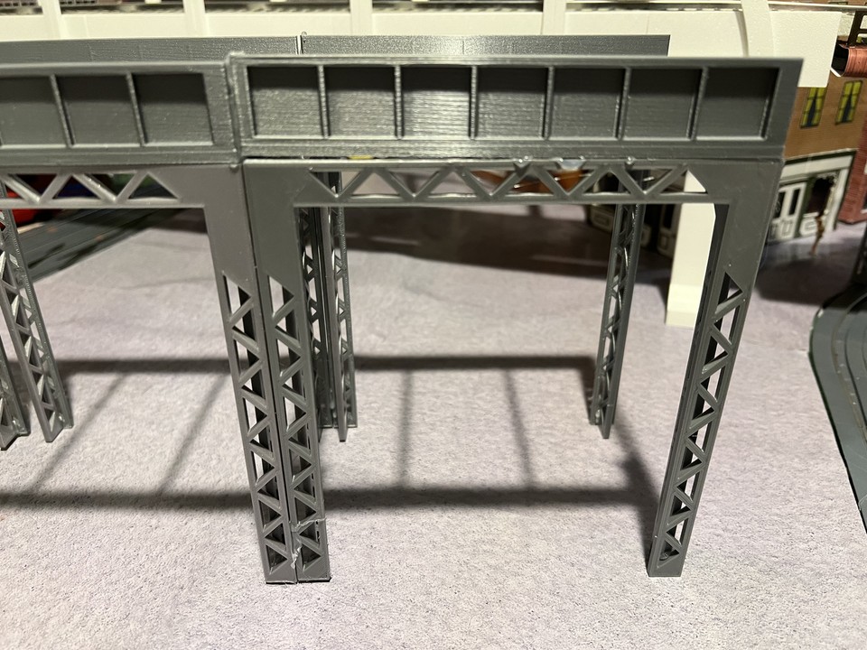 O Scale Girder Bridge Trestle Kit 24" Long by 6" Wide by 6.5" High | eBay