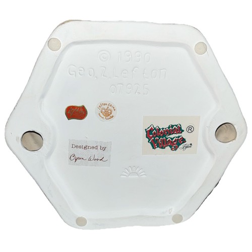 Vintage Lefton Colonial Village Victorian Gazebo #07925 With Deed ...