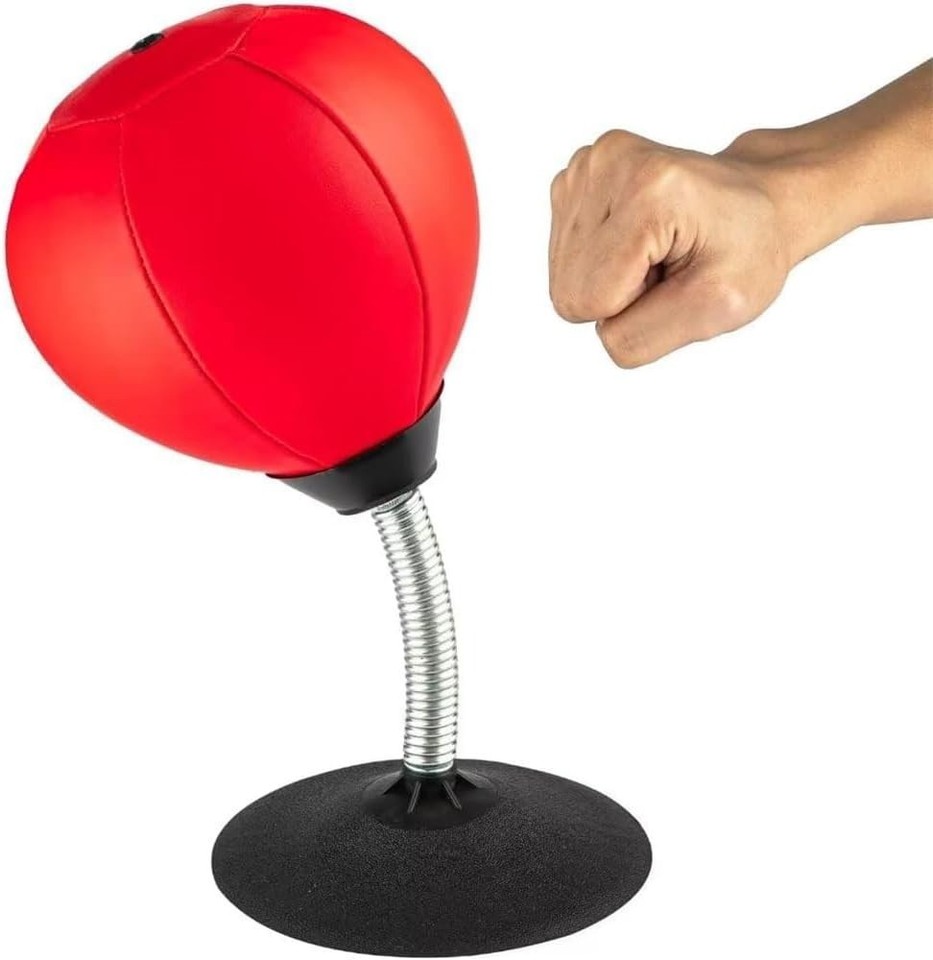 Desktop Punching Bag, Fun Punch Rage Bag Boxing Ball, Stress Relief ...