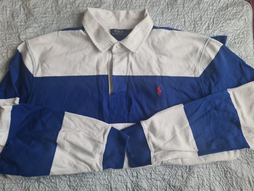 RALPH LAUREN MEN'S RUGBY SHIRT (EXCELLENT CONDITION) SIZE;XXLARGE (28 ...
