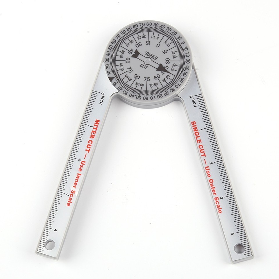 360Degree Miter Saw Protractor Leveling Bubble Angle Finder Miter W ...
