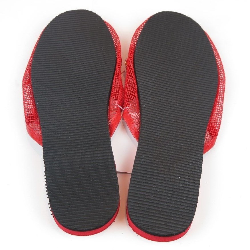 Women's Floral Beaded Sequin Rose Mesh Flats Slippers Shoes Sizes 6-11 ...